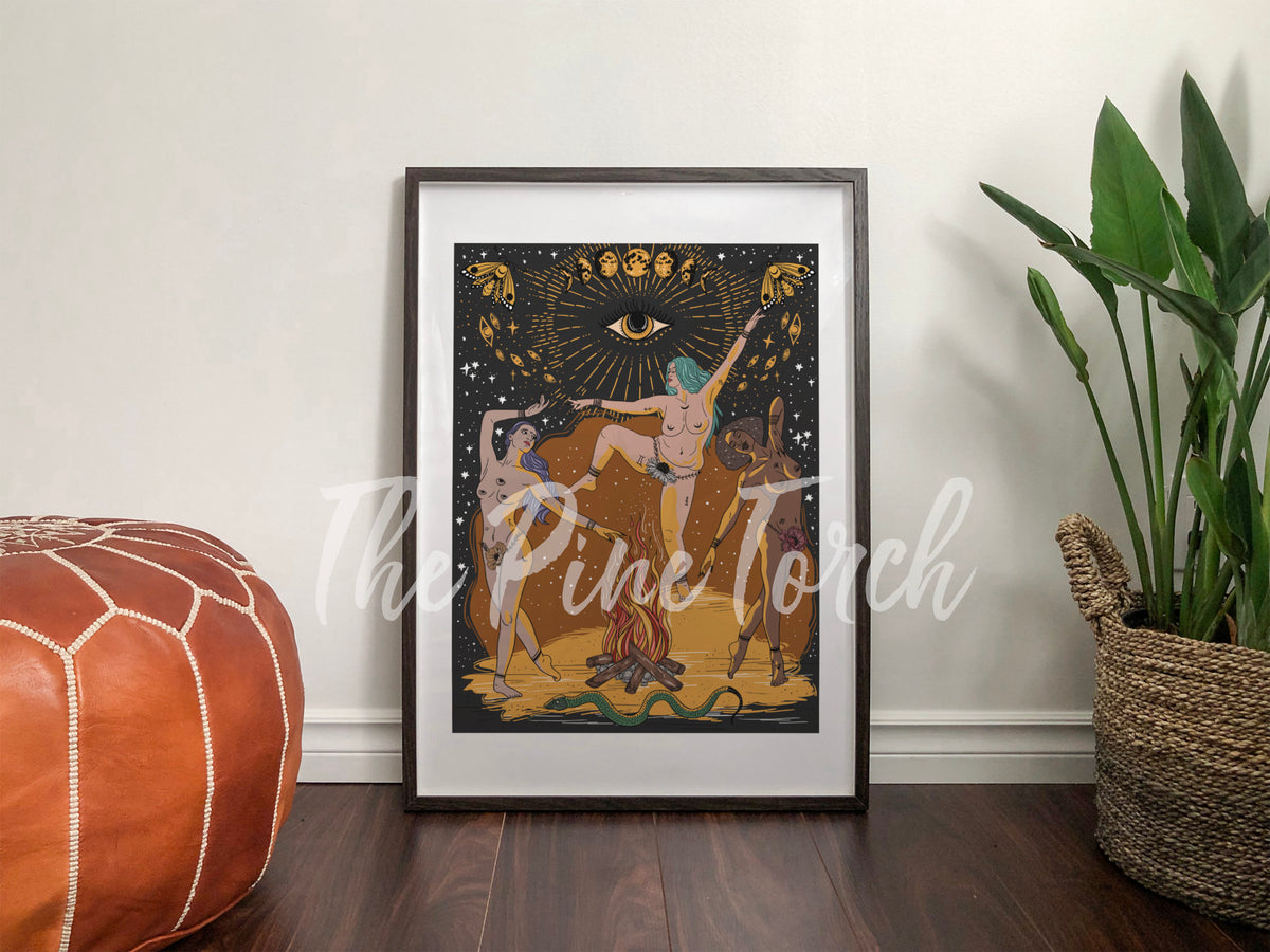 MOONDANCE // MATTE POSTER PRINT | The Pine Torch