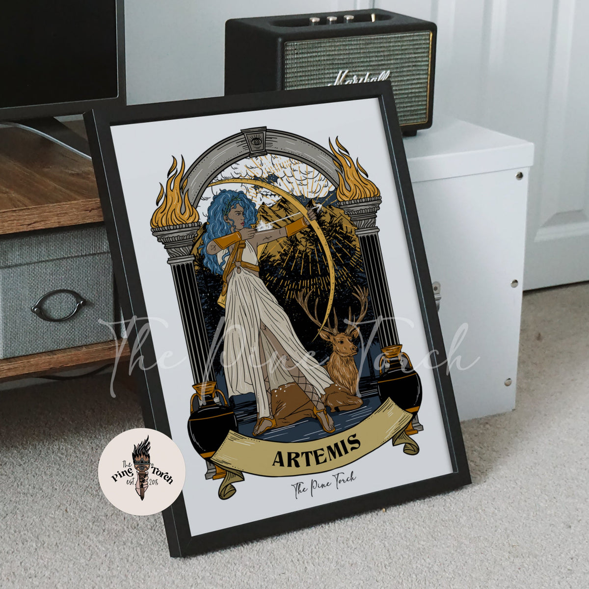 ARTEMIS // PREMIUM MATTE POSTER PRINT | The Pine Torch