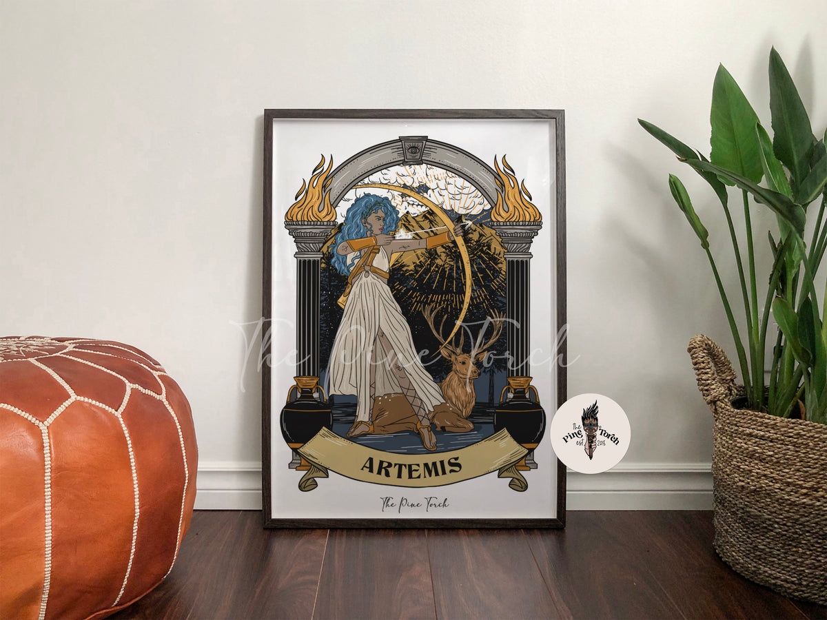 ARTEMIS // PREMIUM MATTE POSTER PRINT | The Pine Torch